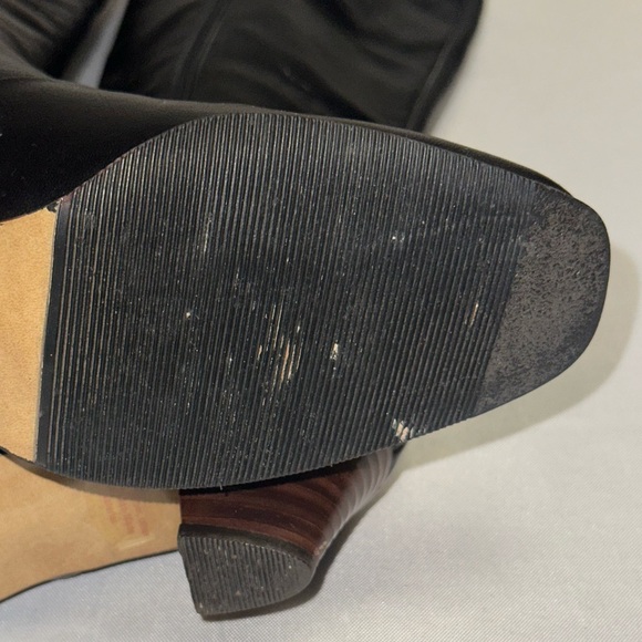 Cobbies | Shoes | Cobbies Vintage 97s Size 75w Tall Black Leather Boots ...
